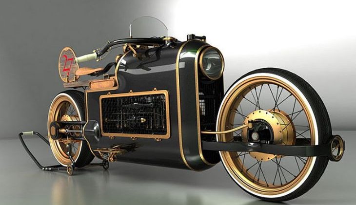 Check Out This Amazing Steampunk Motorcycle Concept - 2021 Review ...