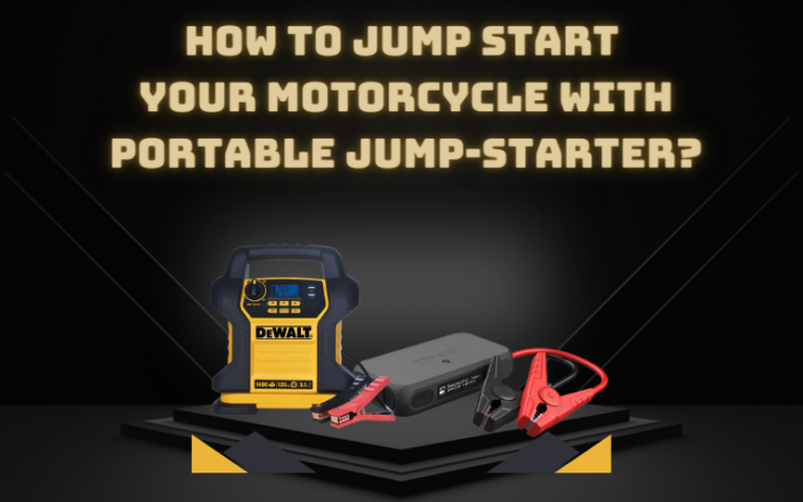 How to Jump Start Your Motorcycle with Portable Jump-Starter? - Quickly ...